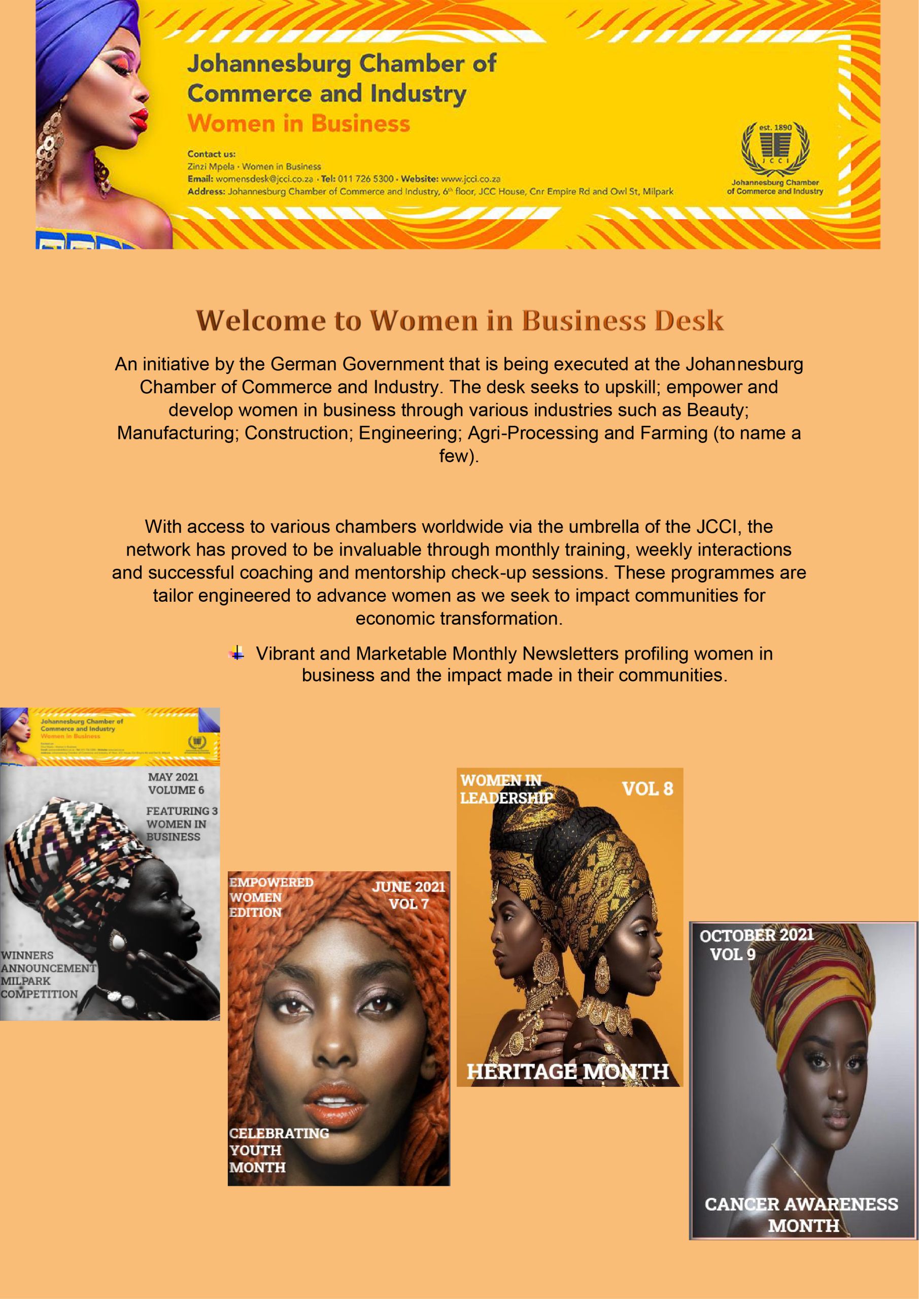 Women In Business – JCCI