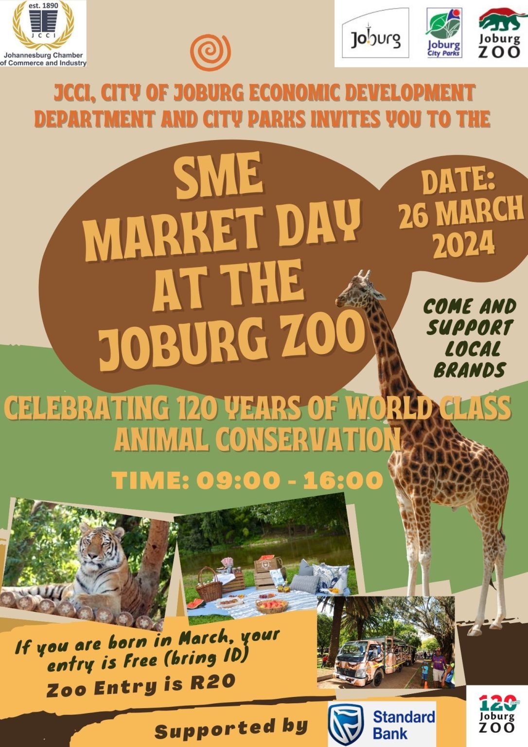 Public invite to the SME Market Day at the JHB Zoo – JCCI